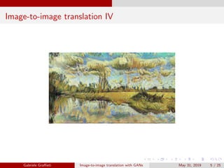 Image-to-image Translation with Generative Adversarial Networks (without math) | PDF