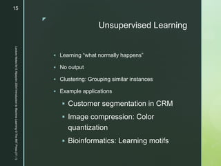 machinelearning_slide note this is repdf | PPT