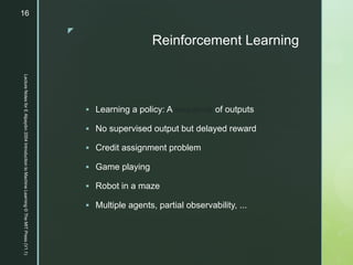 machinelearning_slide note this is repdf | PPT