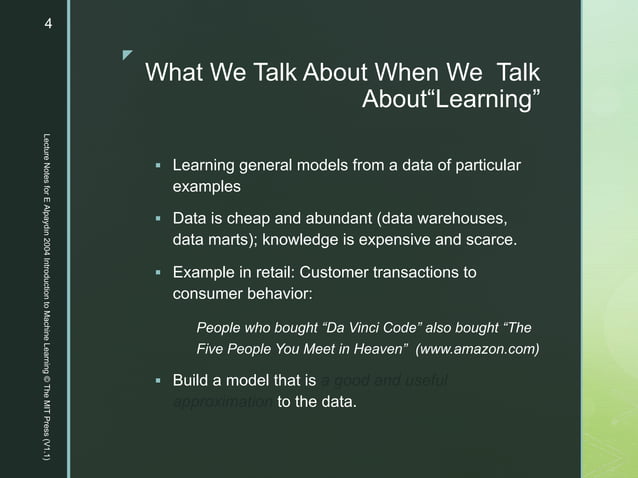 machinelearning_slide note this is repdf | PPT