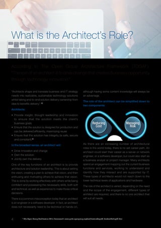 The New Role of the architect - central to growing your business in ...