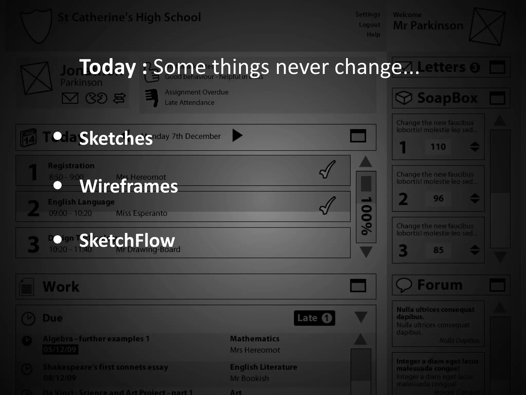 i2Q Sketchflow experiences | PPTX