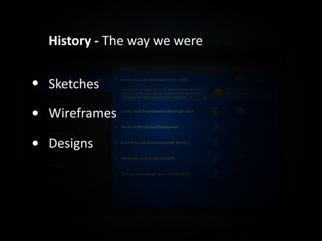 i2Q Sketchflow experiences | PPTX