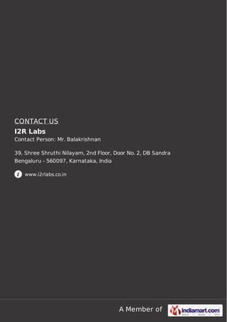 I2r labs | PDF