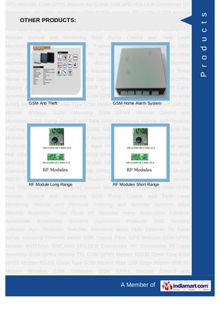 I2R Labs, Bengaluru, Telecommunication Equipment GPS Modules | PDF