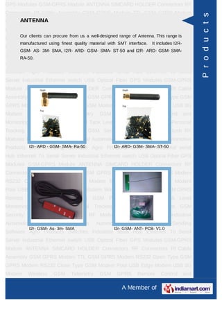 I2R Labs, Bengaluru, Telecommunication Equipment GPS Modules | PDF