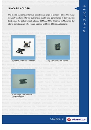 I2R Labs, Bengaluru, Telecommunication Equipment GPS Modules | PDF