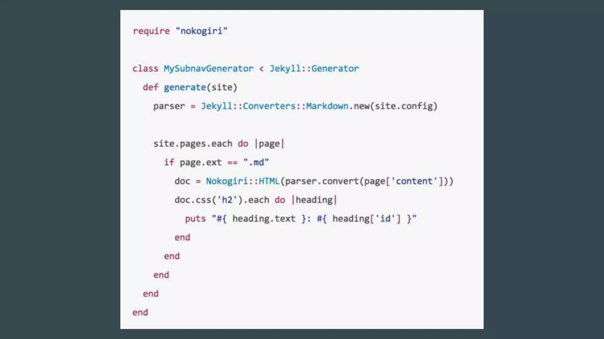 Prerendering with Nokogiri | PPTX