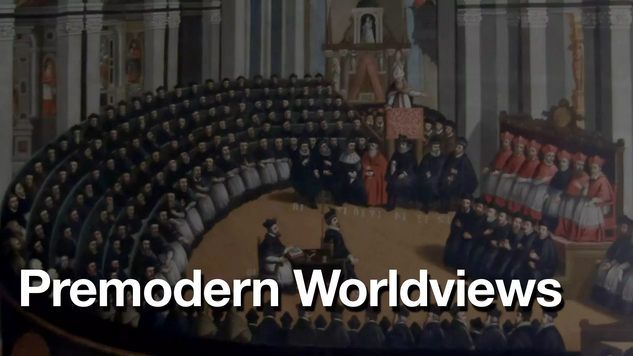 I 3300 51 apologetics premodern worldviews | PPT