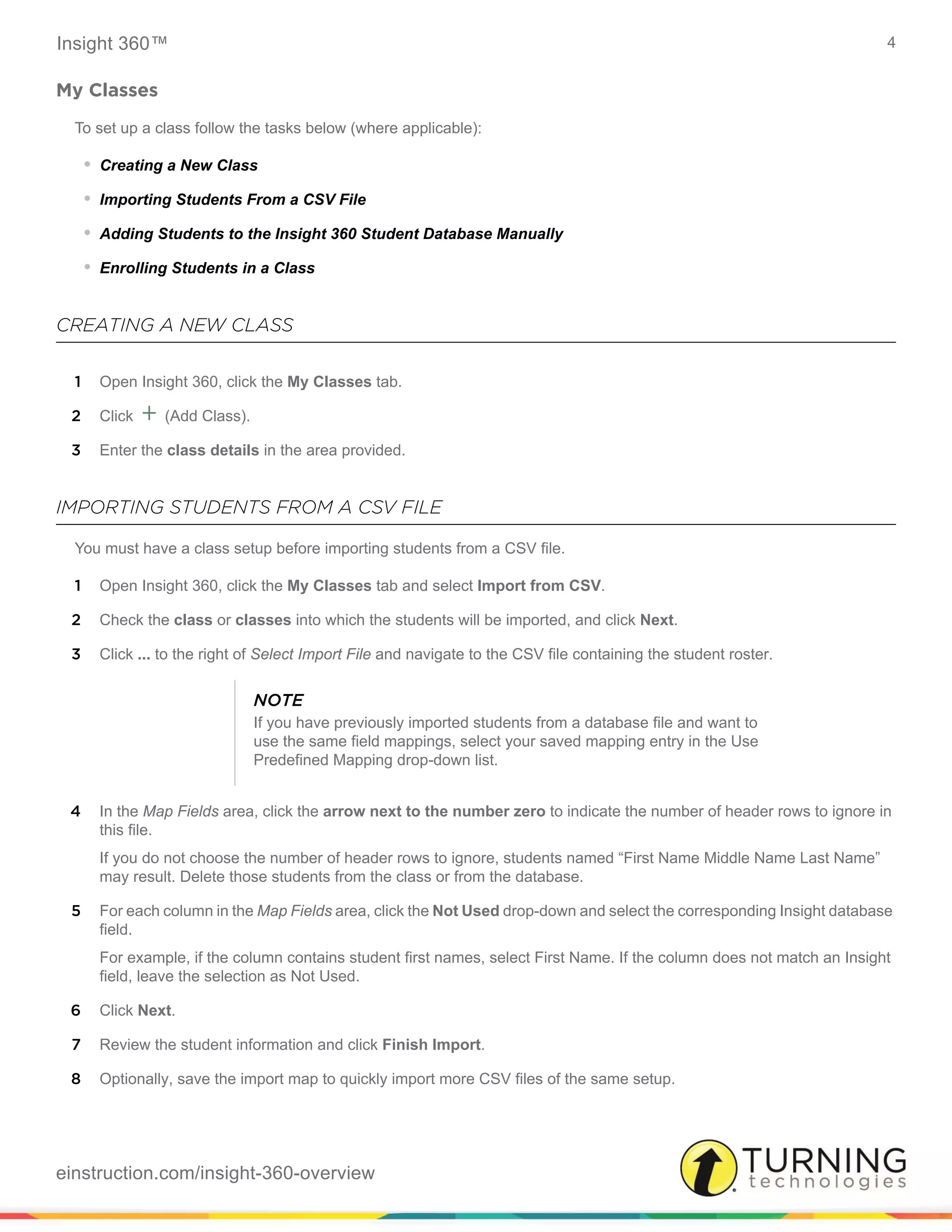 I360 quick start guide | PDF