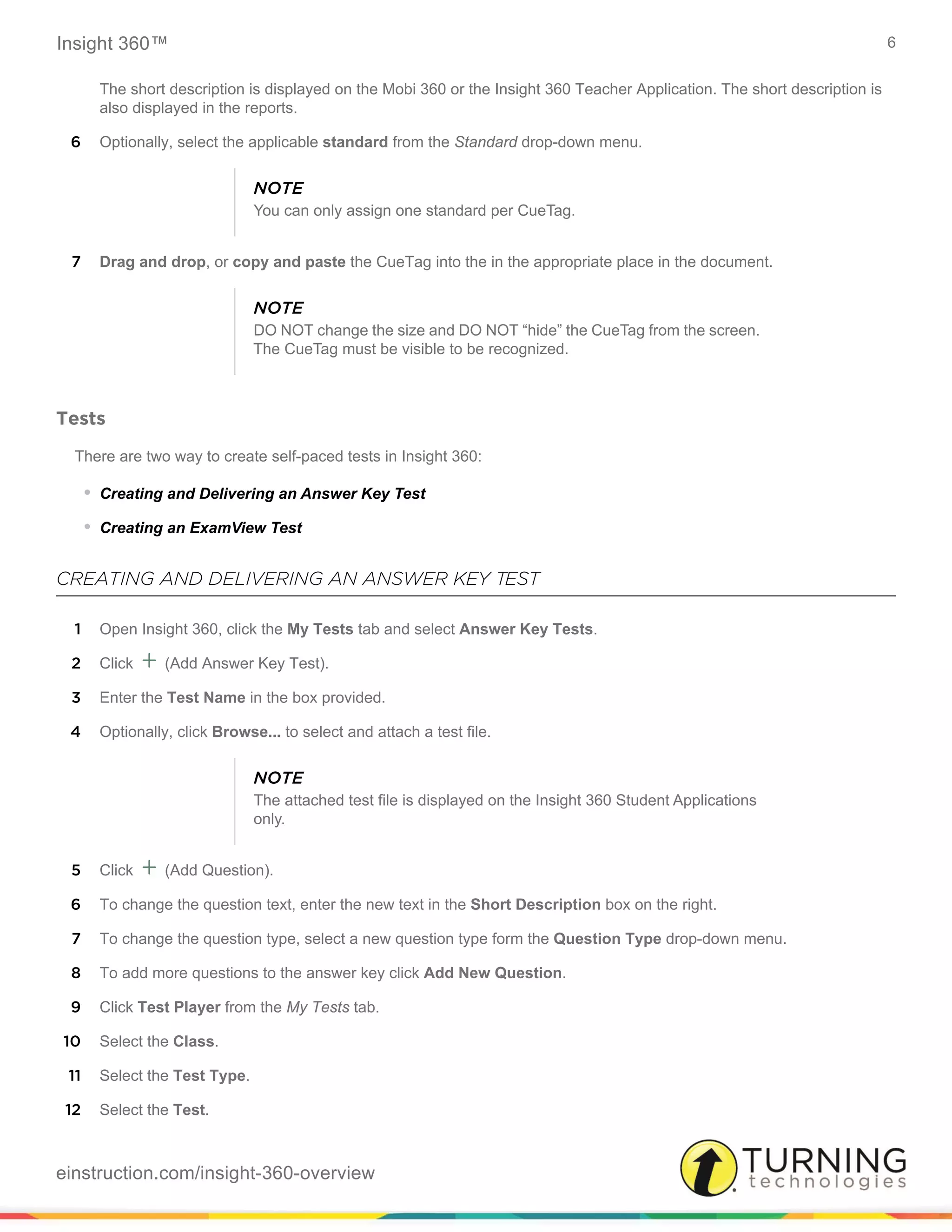 I360 quick start guide | PDF