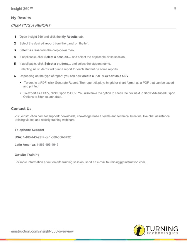 I360 quick start guide | PDF