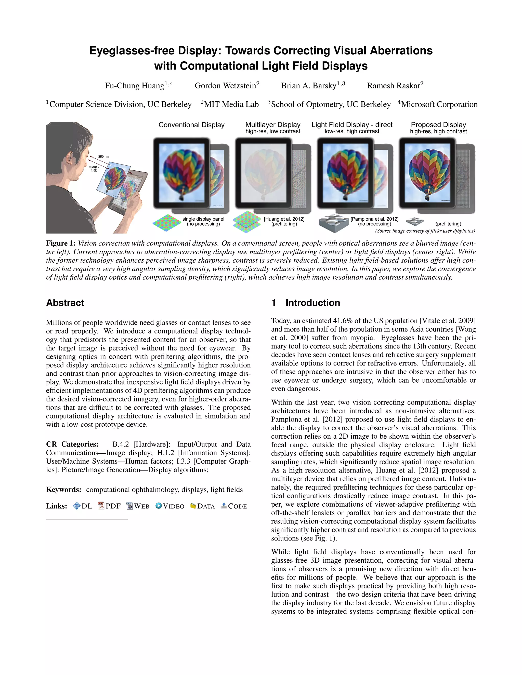 Sig2014 vision correcting display | PDF