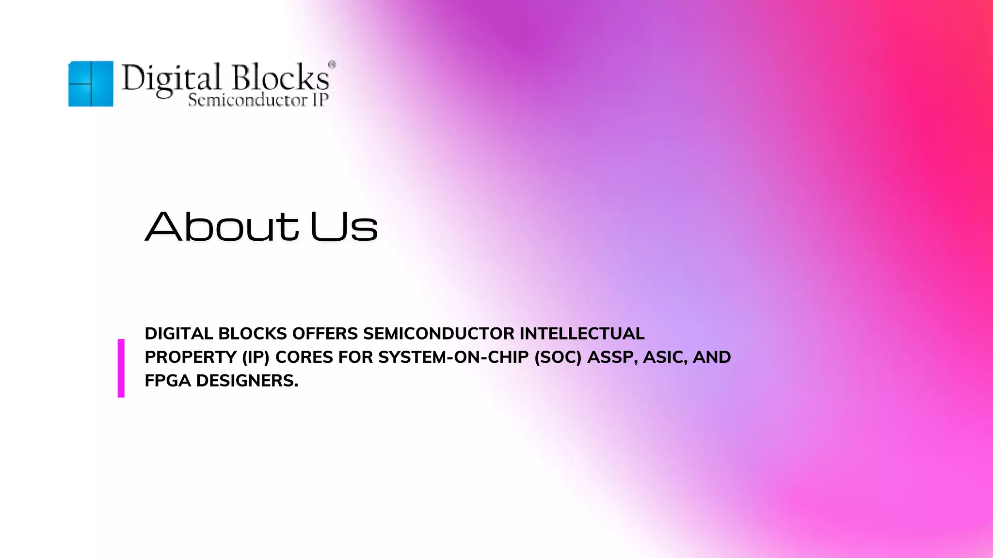 I3C Master | Digitalblocks.com