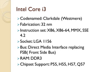 I3 Vs I5 Vs I7 | PDF