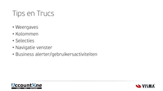 Tips en trucs AccountView | PPTX