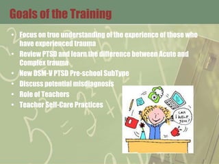 Understanding trauma in the classroom | PPTX