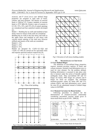 Non-Linear Static Analysis of G+6 Storeyed RC Buildings with Openings in Infill Walls | PDF
