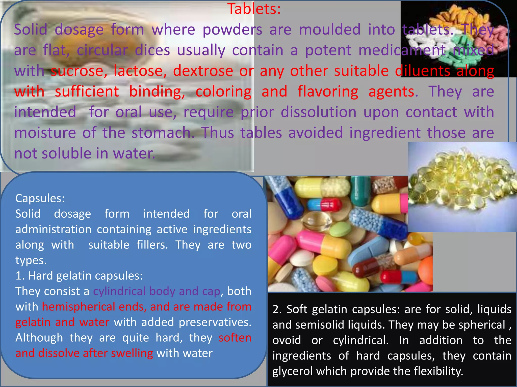 dosage forms and route of drug administration | PPTX