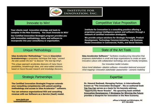 Institute for Innovation | PPT