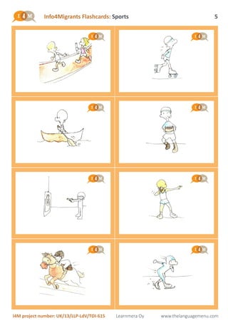 I4M flashcards: sports | PDF
