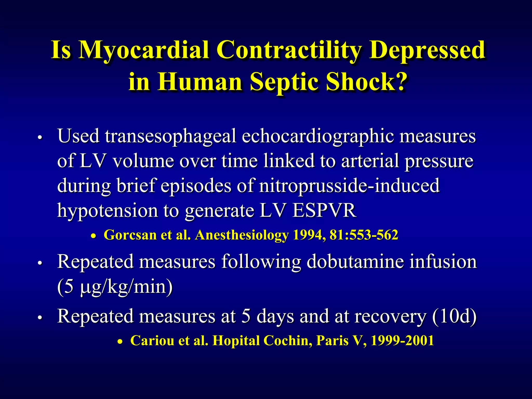 Pathophysiology of acute heart failure in ICU by Professor Michael ...