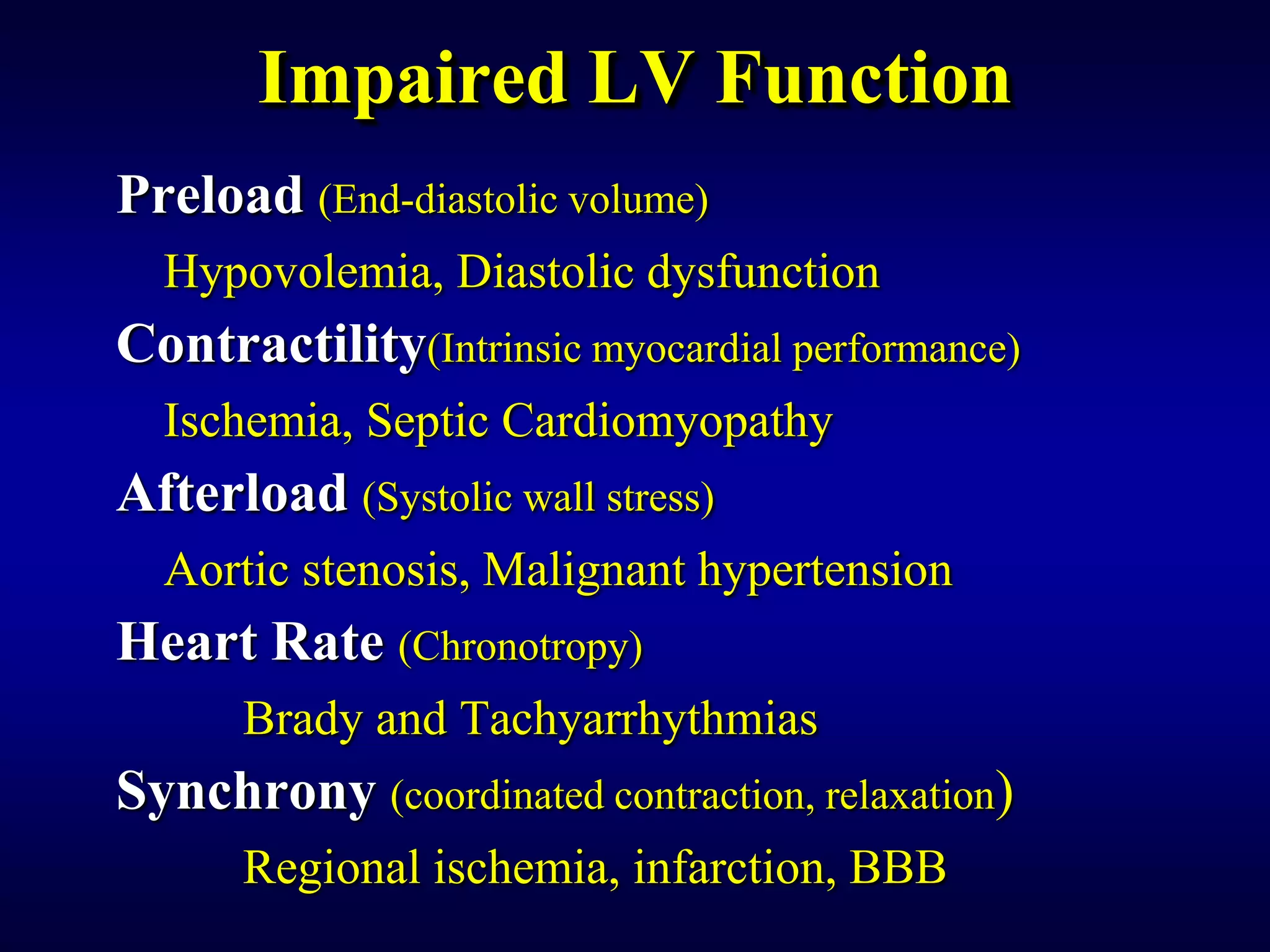 Pathophysiology of acute heart failure in ICU by Professor Michael ...