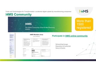 I4MS Presentation | PDF