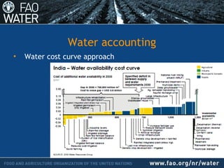 Coping with water scarcity - Water accounting: getting the water budget ...