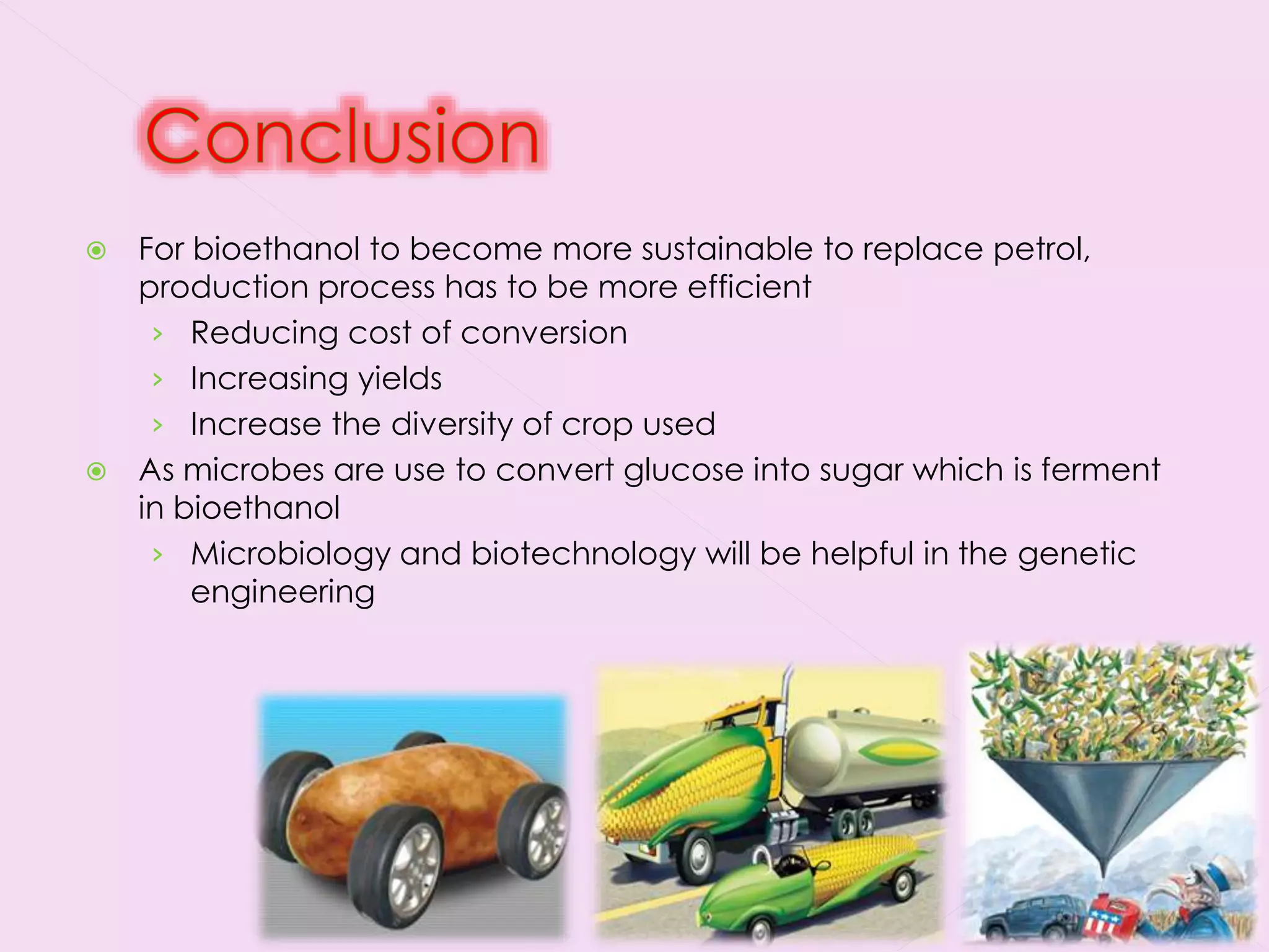 bioethanol production | PPTX