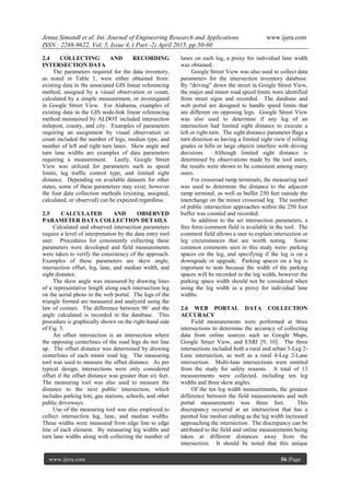 Utilizing GIS to Develop a Non-Signalized Intersection Data Inventory ...