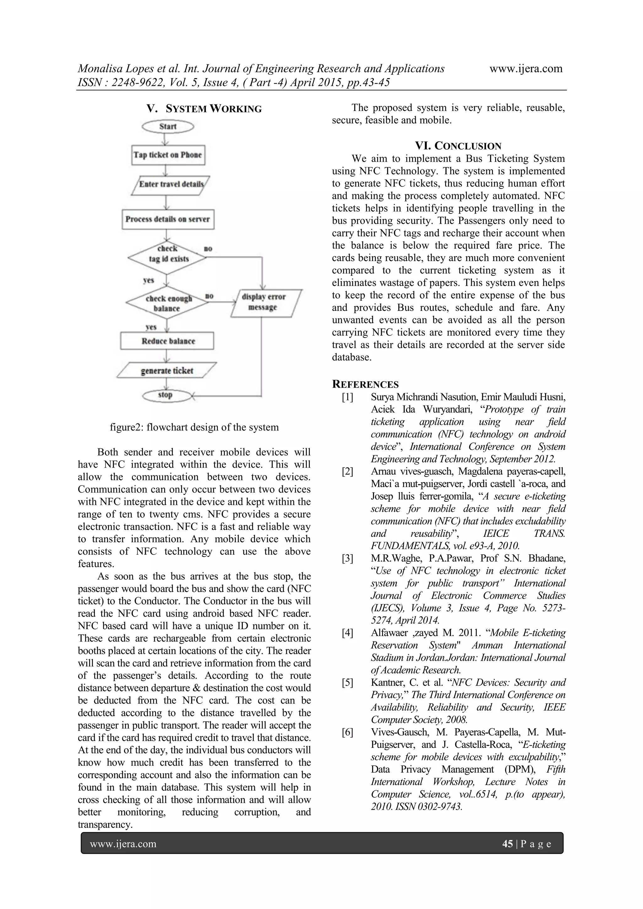 Secure Bus-Ticketing System using NFC | PDF | Rail Travel | Travel Type