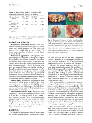 Solid pseudopapillary neoplasm of the pancreas | PDF