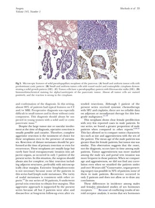 Solid pseudopapillary neoplasm of the pancreas | PDF