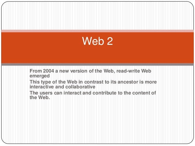 Web1, web2 and web 3