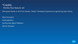 Git into the Flow, with the Ultimate Continuous Delivery Workflow on Heroku | PDF