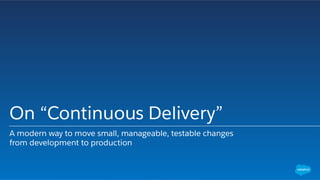 Git into the Flow, with the Ultimate Continuous Delivery Workflow on Heroku | PDF