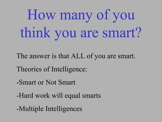 I5 multiple intelligences | PPT