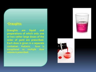 semi solid and liquid dosage form | PPTX