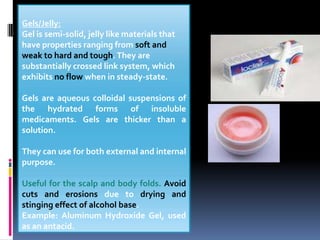 semi solid and liquid dosage form | PPTX