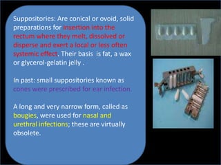 semi solid and liquid dosage form | PPTX