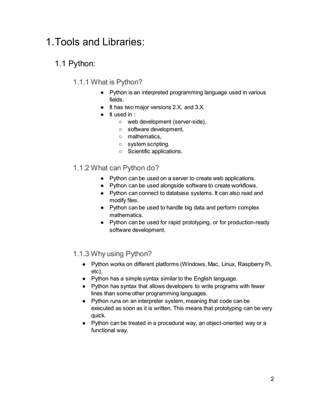 Machine learning Experiments report | DOCX | Programming Languages | Computing