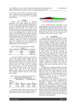 A Method for Probabilistic Stability Analysis of Earth Dams | PDF