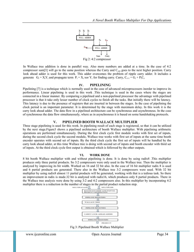 A NOVEL BOOTH WALLACE MULTIPLIER FOR DSP APPLICATIONS | PDF