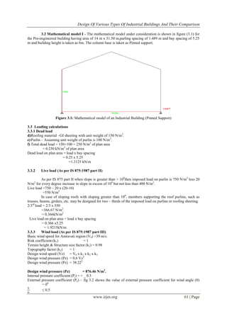Design of Various Types of Industrial Buildings and Their Comparison ...