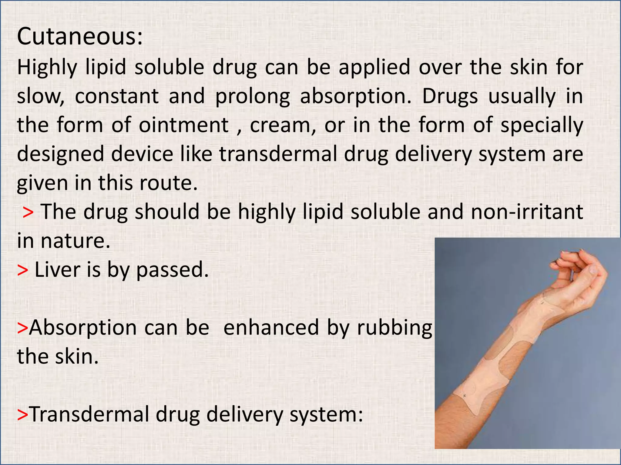 Route of Drug Administration | PPTX