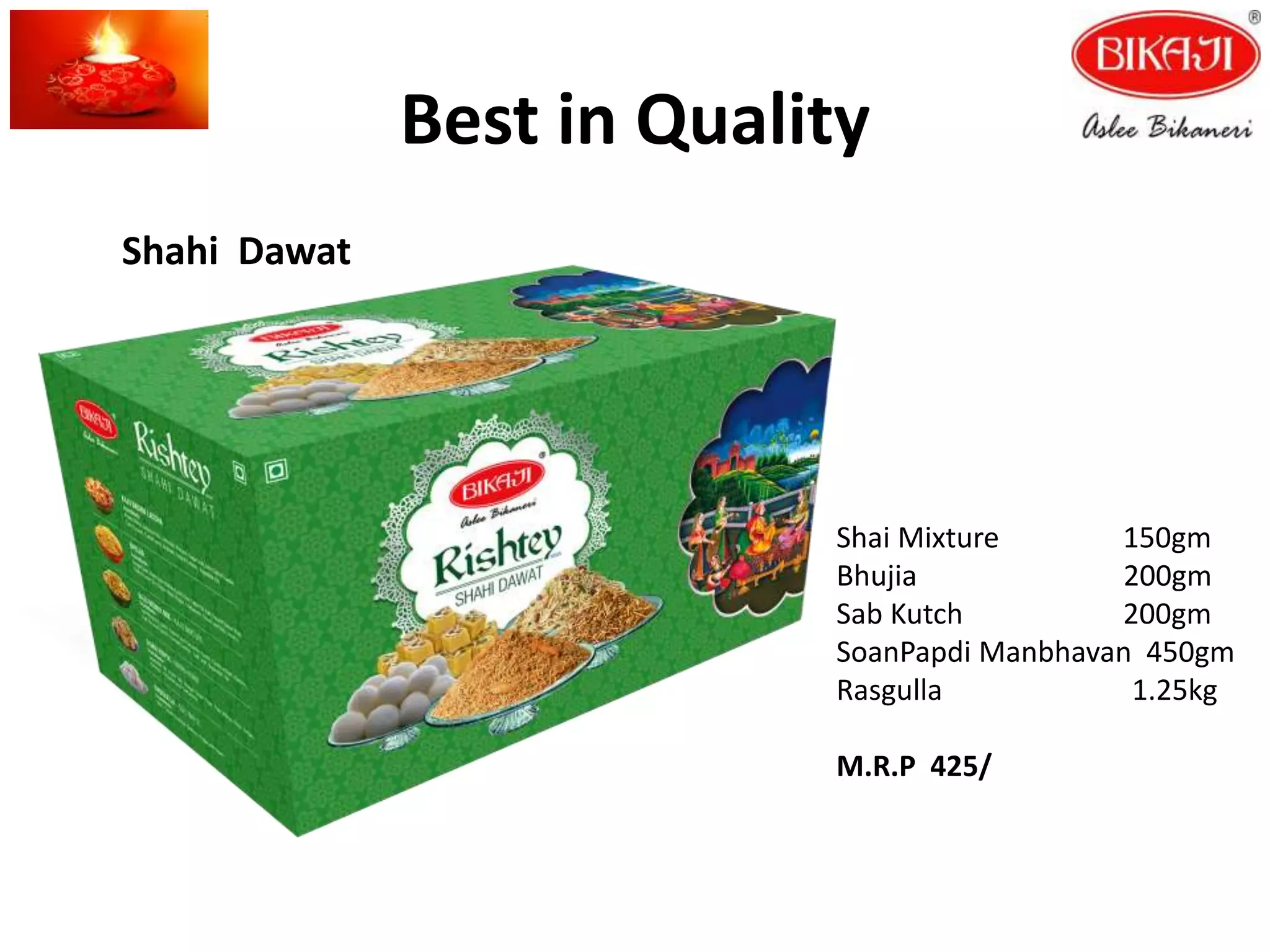Bikaji product | PPTX