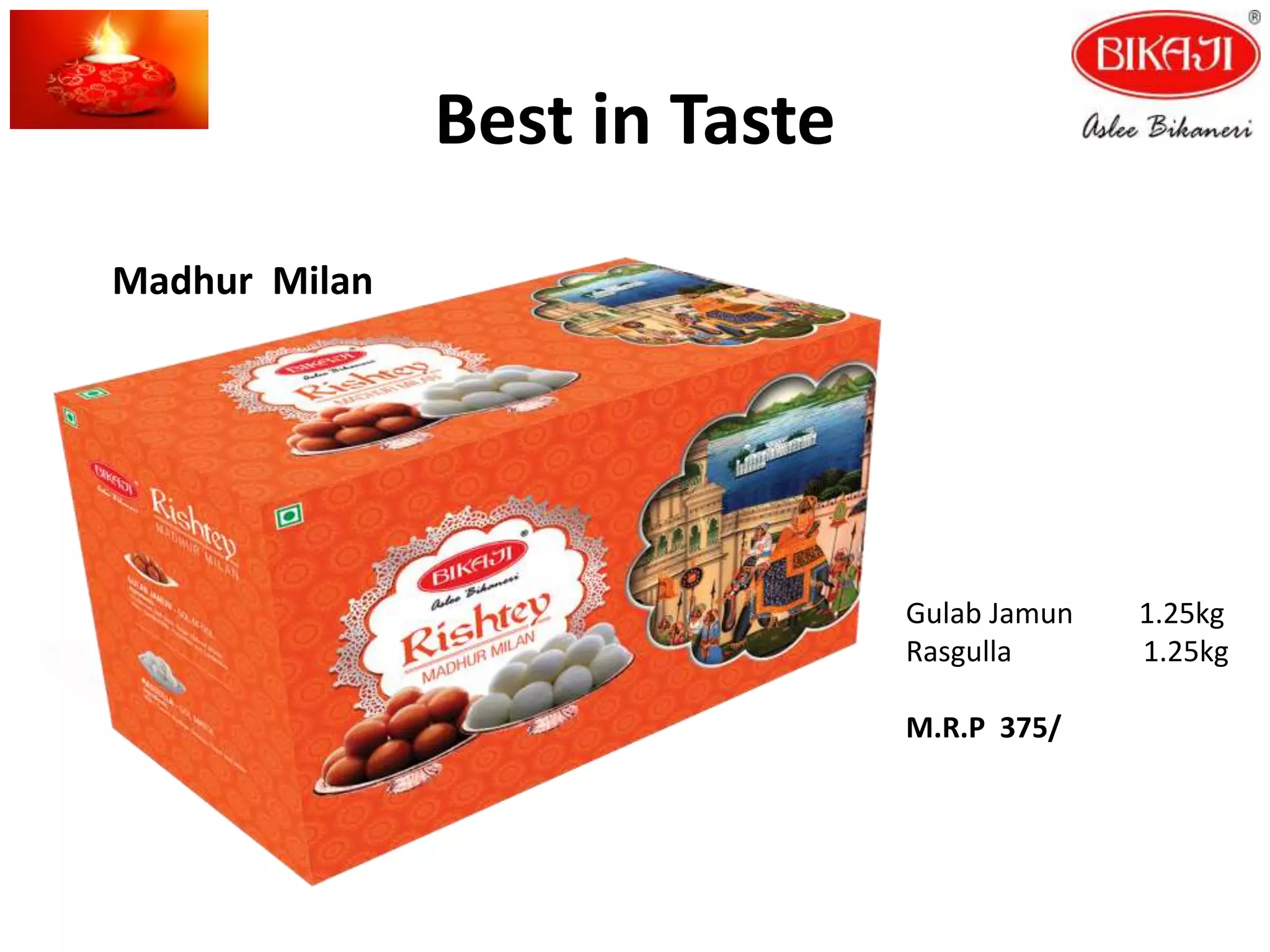 Bikaji product | PPTX