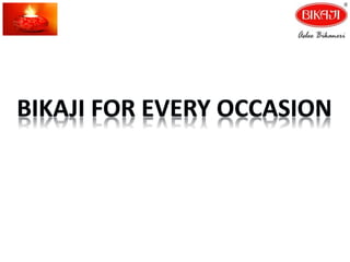 Bikaji product | PPTX