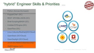 DEVNET-1125 Partner Case Study - “Project Hybrid Engineer” | PPTX
